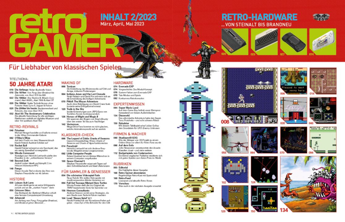 retro GAMER 2/2023 – Neue Ausgabe im Handel erschienen – NAG: Nerds and ...